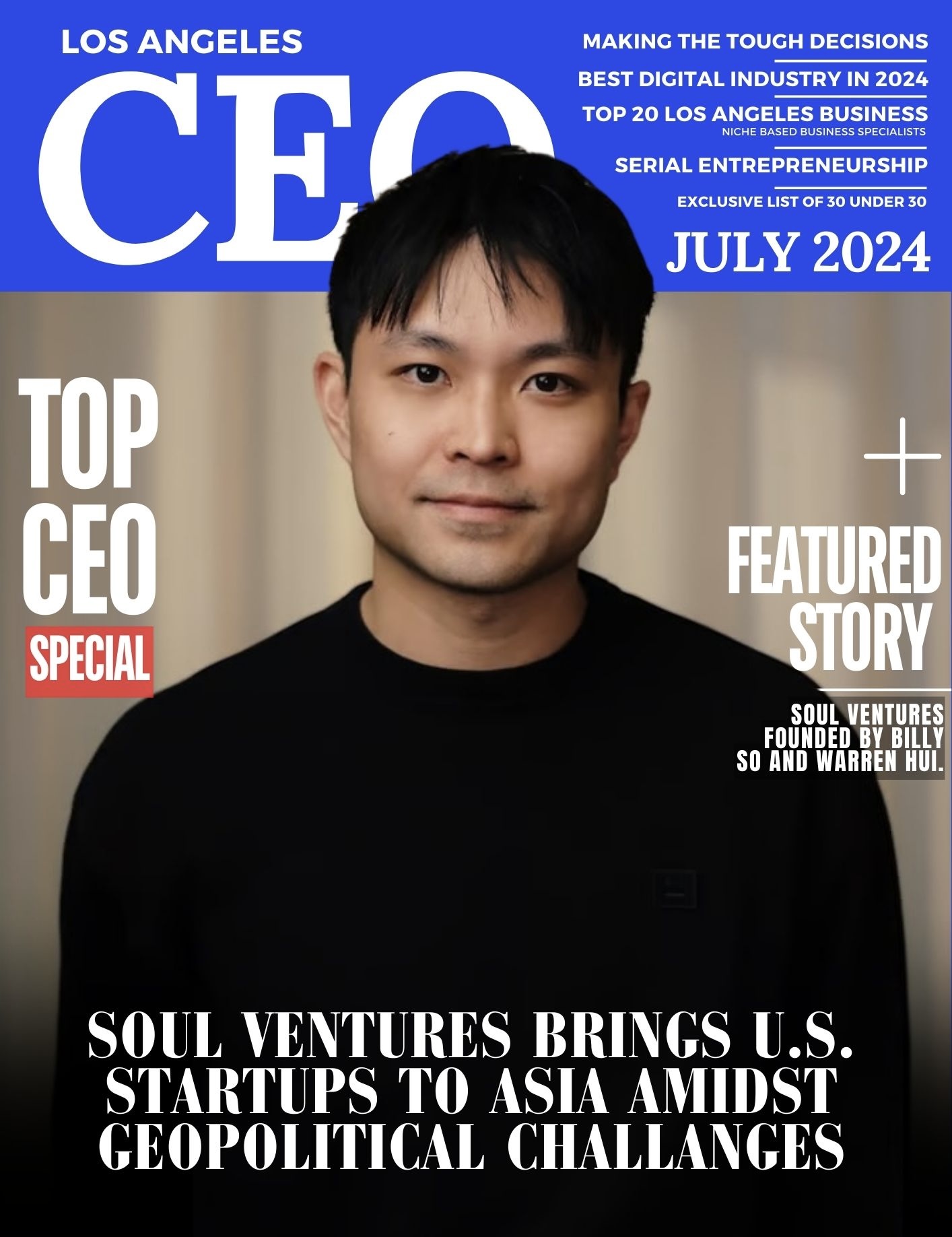 Soul Ventures Brings U.S. Startups to Asia Amidst Geopolitical ...