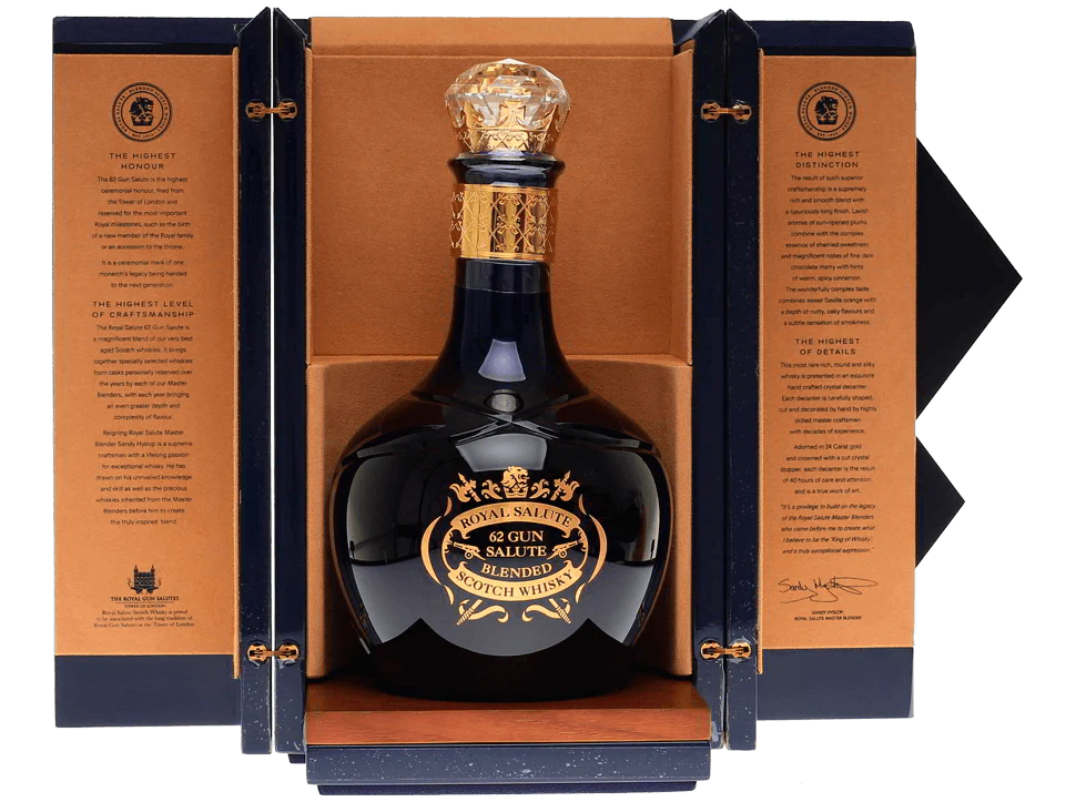 Royal Salute unveils the exclusive 62 Gun Salute scotch collection ...