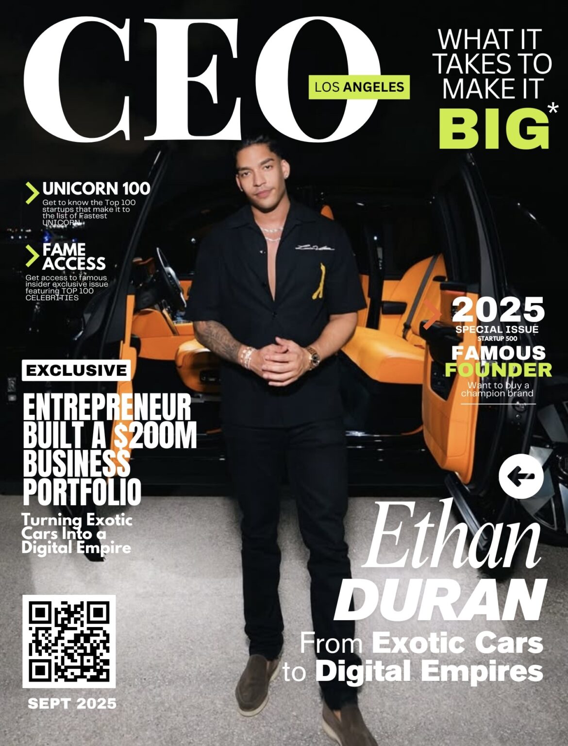 Ethan Duran: From Exotic Cars to Digital Empires - CEO Los Angeles